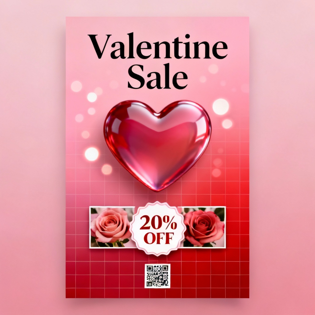Free Valentine Promotion Poster Generator Online