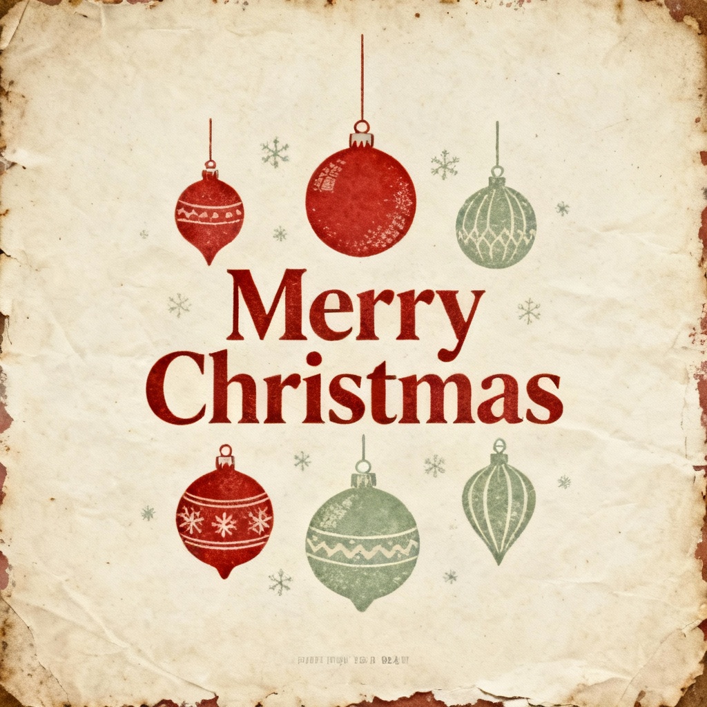 Free White Christmas Poster Generator Online | Create Holiday Designs