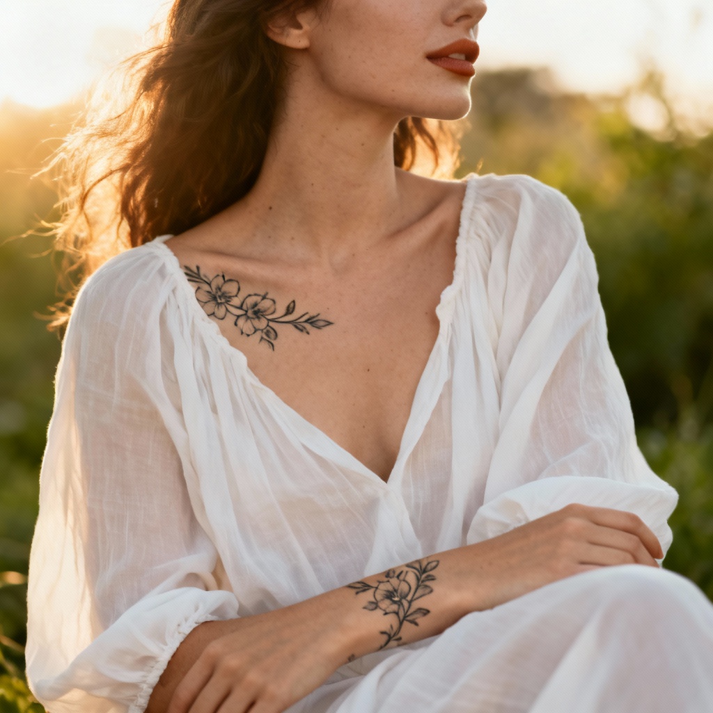 Free AI Tattoo Girl Generator Online | Create Tattoo Girl Art