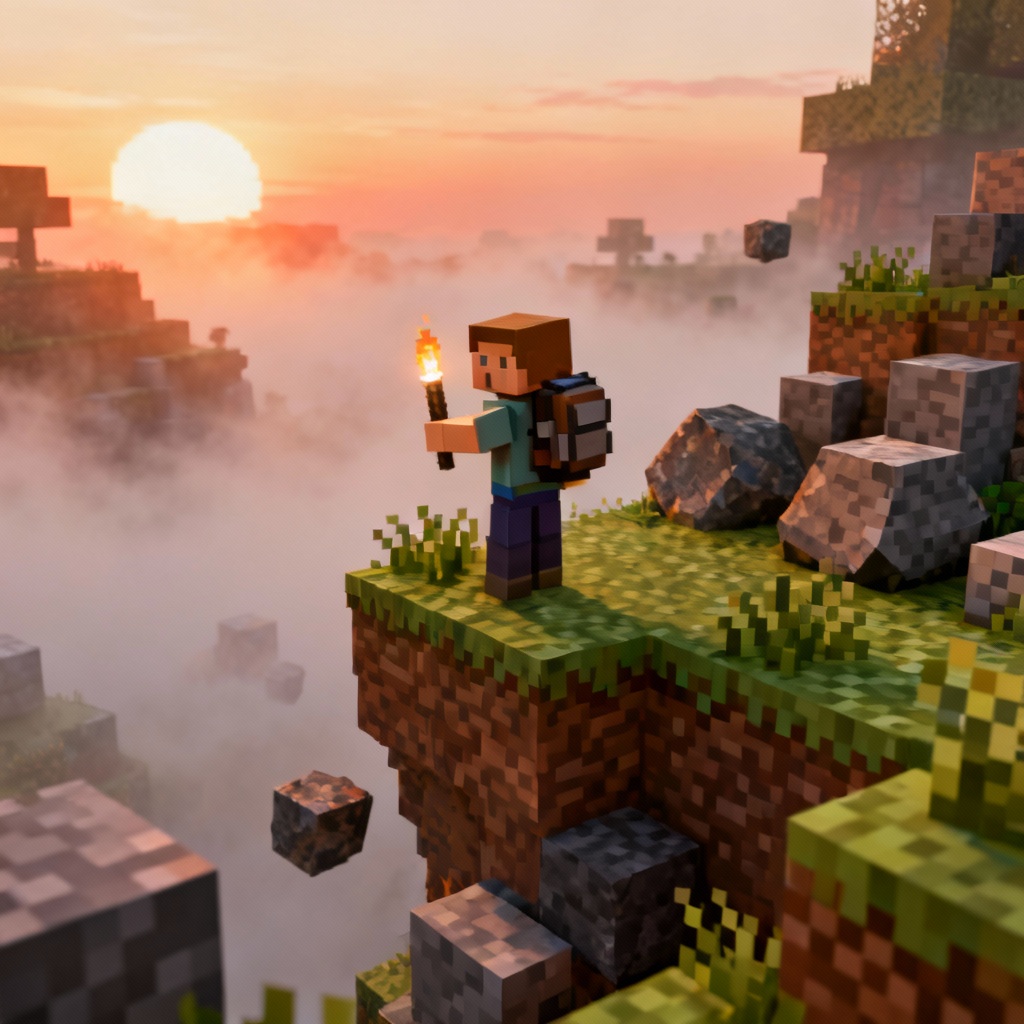 Free AI Minecraft Style Generator Online | Create Blocky Voxel Art