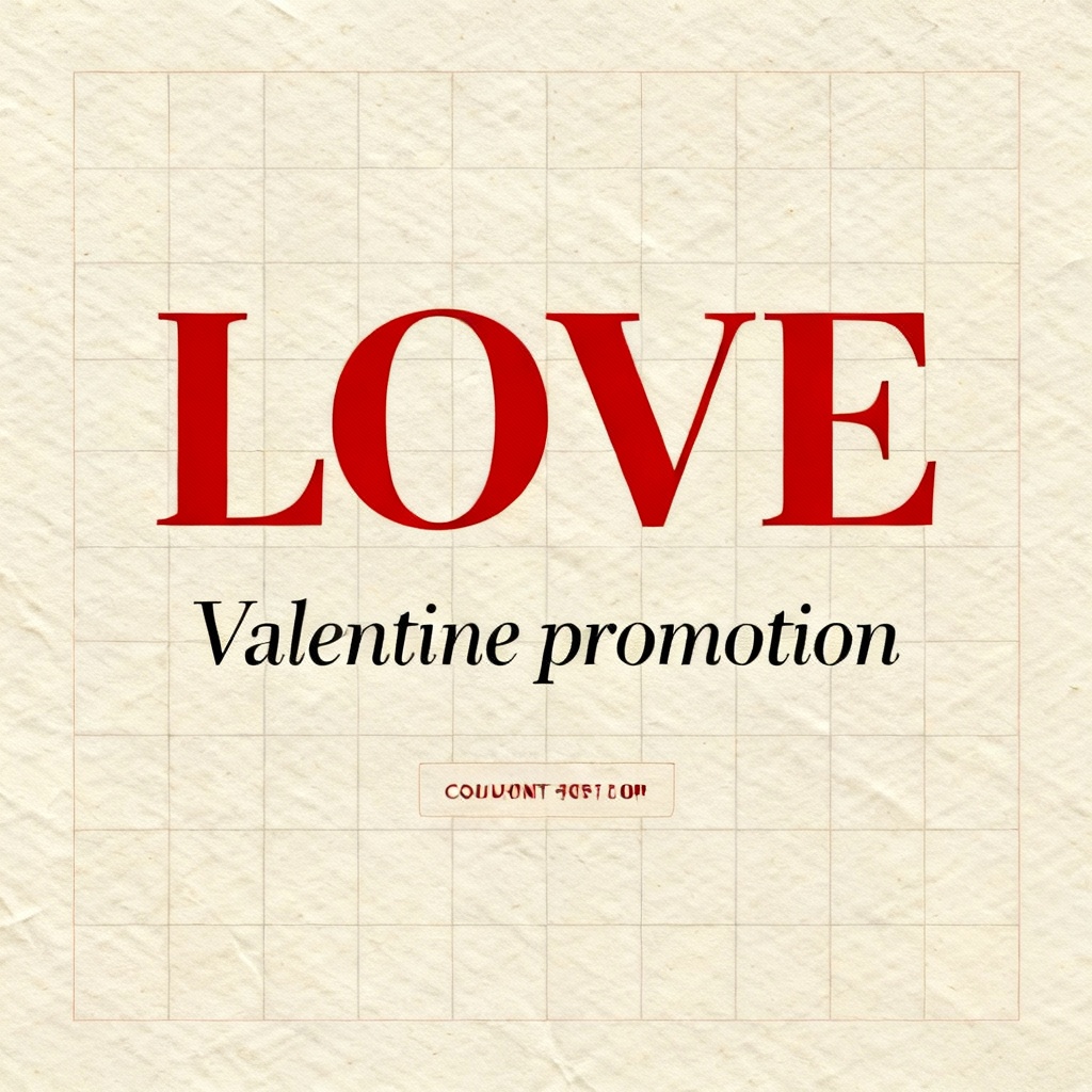 Free Valentine Promotion Poster Generator Online