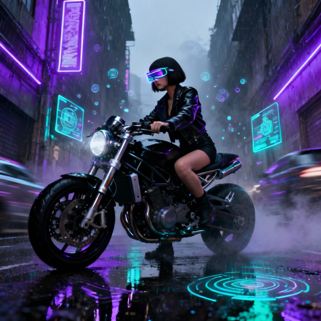 Free AI Motorcycle Girl Generator Online